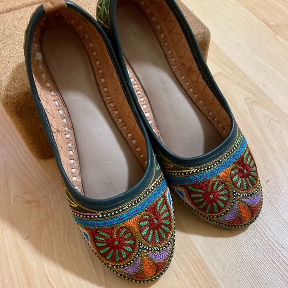 Shoes | Moroccan Embroidered Flats | Poshmark